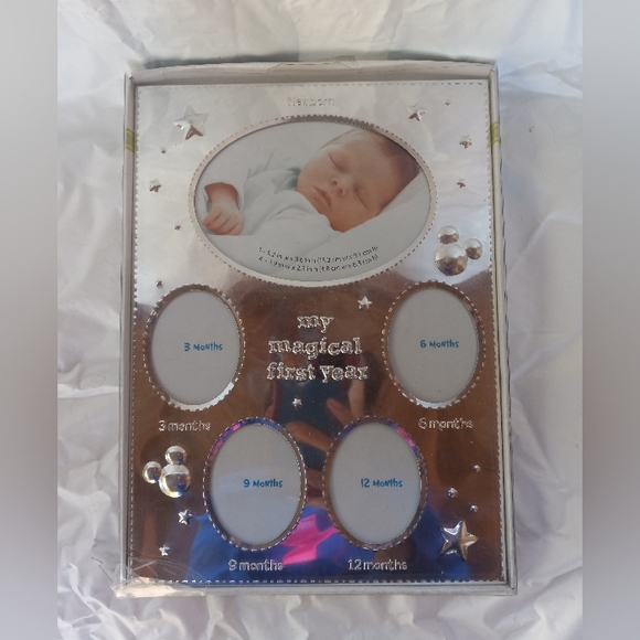 Disney | Wall Decor | New Disney Magical First Year Baby Photo Collage ...